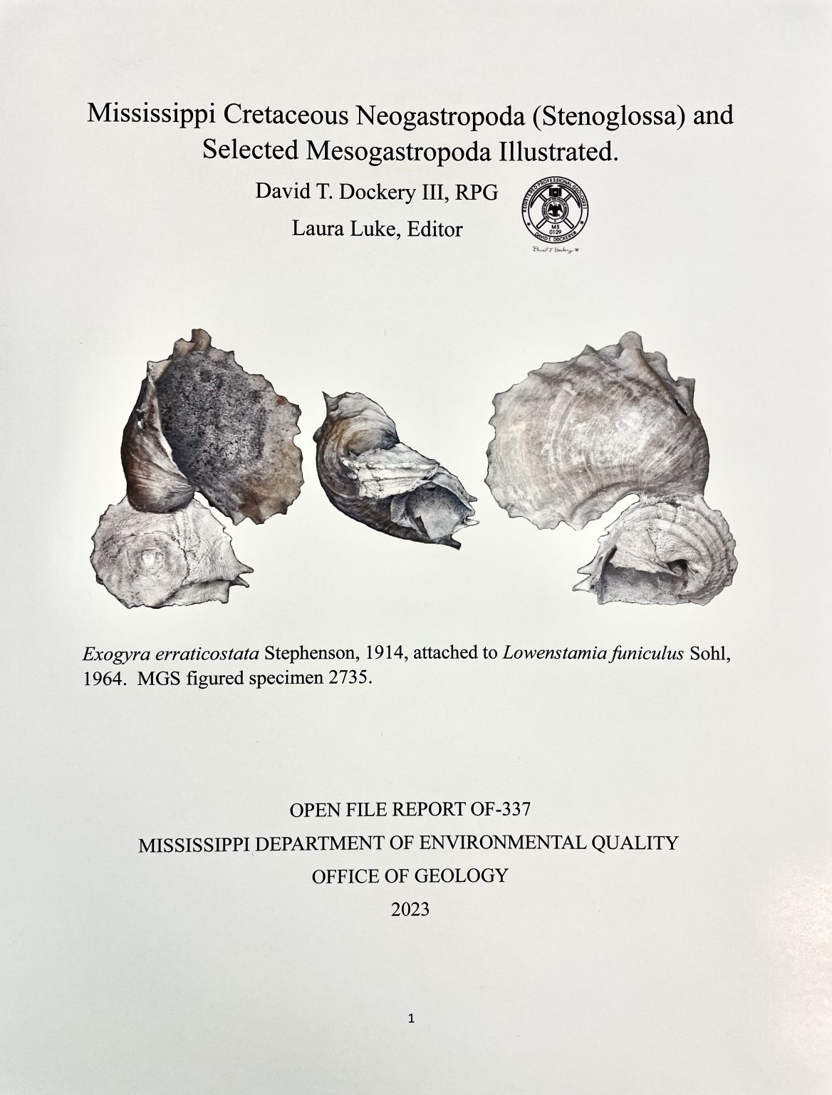 Fossil Friday – MDEQ